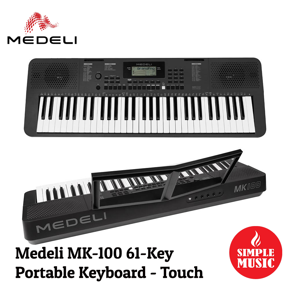 Medeli MK100 61-Note Electronic Keyboard with Touch Response by simplemusic.lk | Powered by ...
