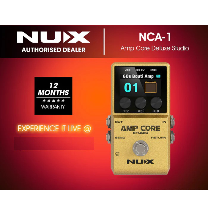 NUX NCA-1 AMP CORE Studio Guitar Effect Pedal by simplemusic.lk ...