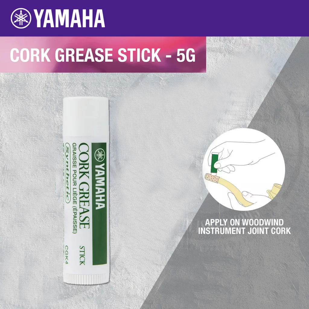 Yamaha Synthetic Cork Grease Stick - 5g Hard (Clarinet / Saxophone ...